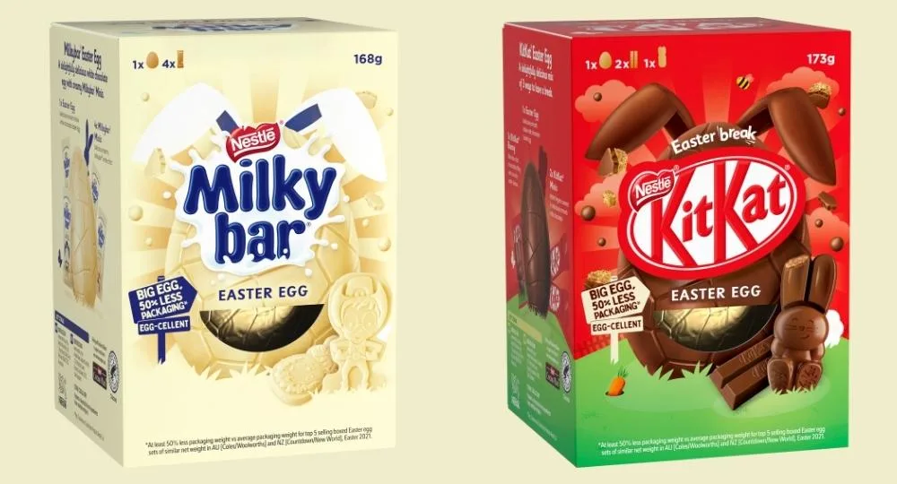 Nestlé launches a new Easter range with less packaging | New Idea