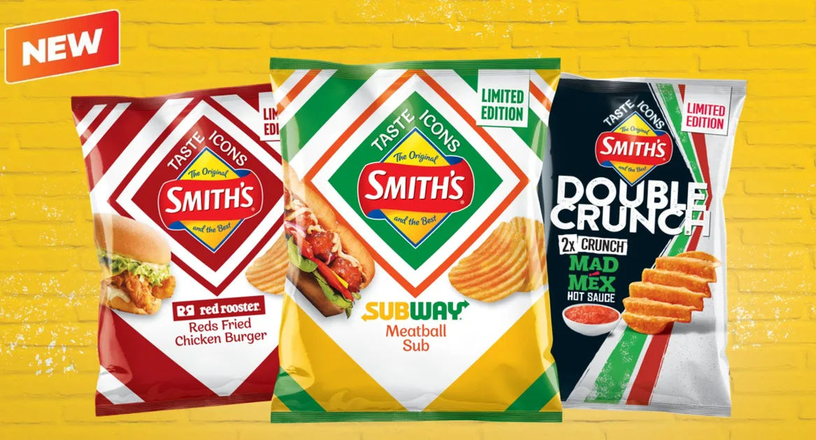 Smith's release Subway, Red Rooster and Mad Mex-flavoured chips | New Idea