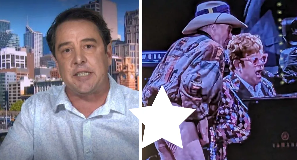 Samuel Johnson Slams Molly Meldrum Over Stunt At Elton Johns Concert