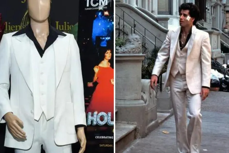 Iconic Saturday Night Fever suit WORN BY John Travolta to be auctioned ...