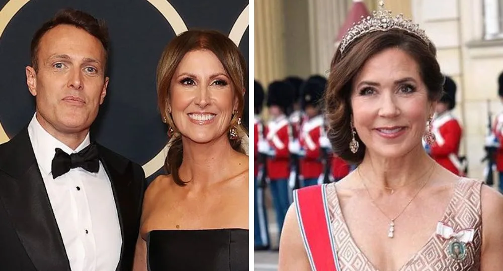 Sunrise hosts sledge Princess Mary for supporting Denmark in Women's ...