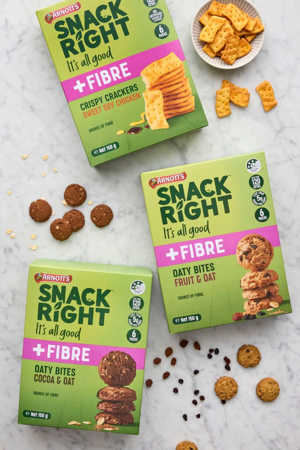 Arnott's launch 'Snack Right' healthy range | New Idea