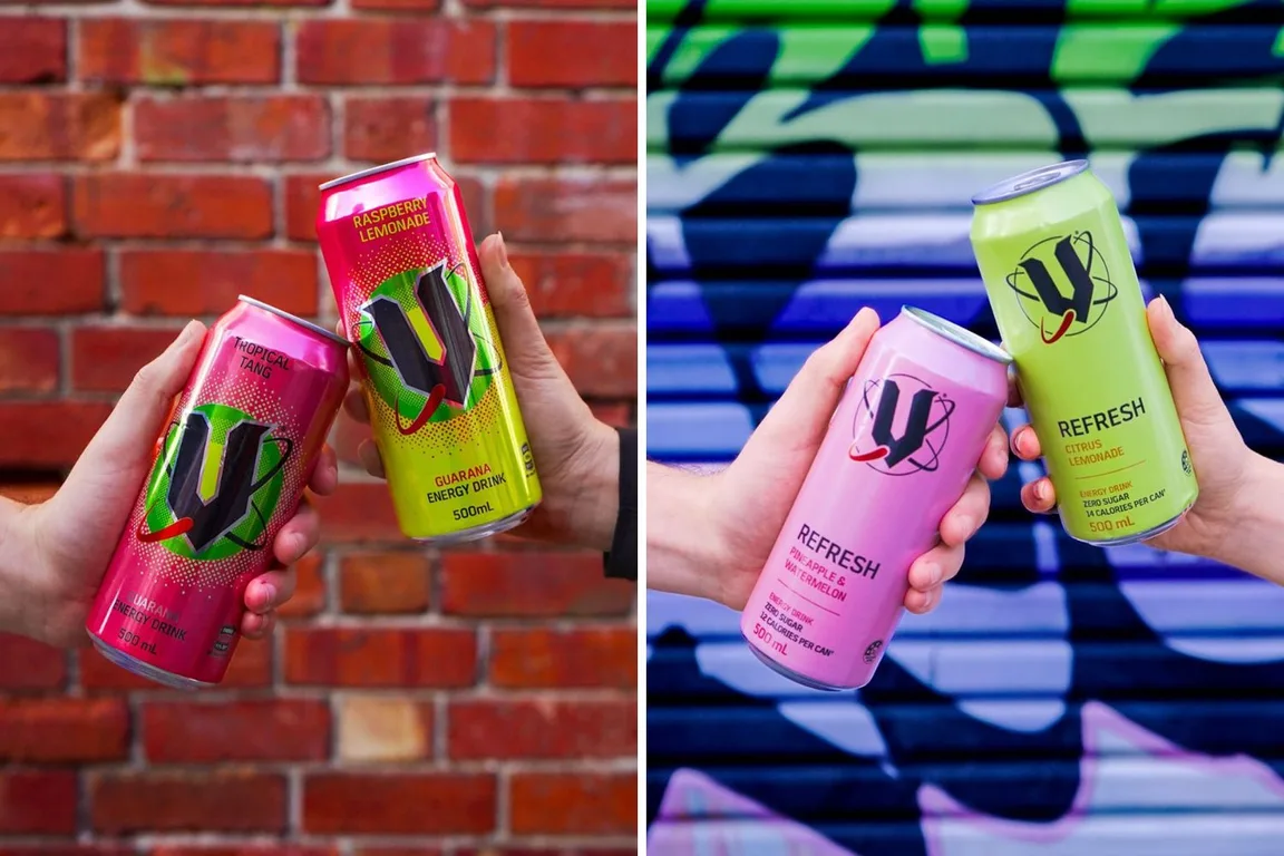 Popular Aussie energy drink V Green gets flavour change | New Idea