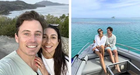 Sunrise weatherman James Tobin marries his long-term girlfriend | New Idea