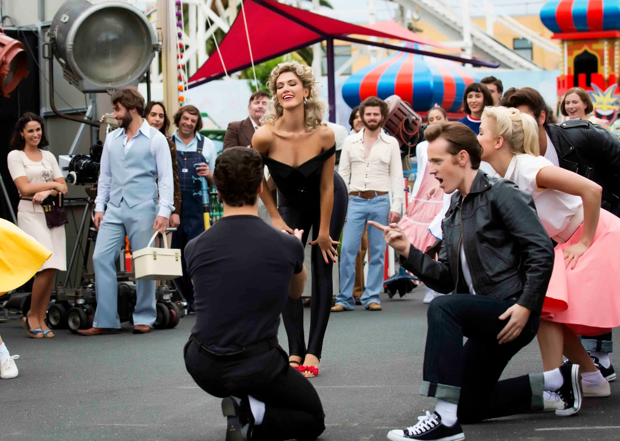 Your first look at Delta Goodrem as Olivia Newton John | New Idea