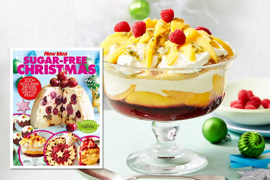 Raspberry mango crumble trifle Recipe | New Idea