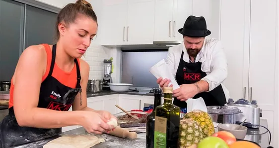 MKR's Alex and Emily let down by their dessert | New Idea
