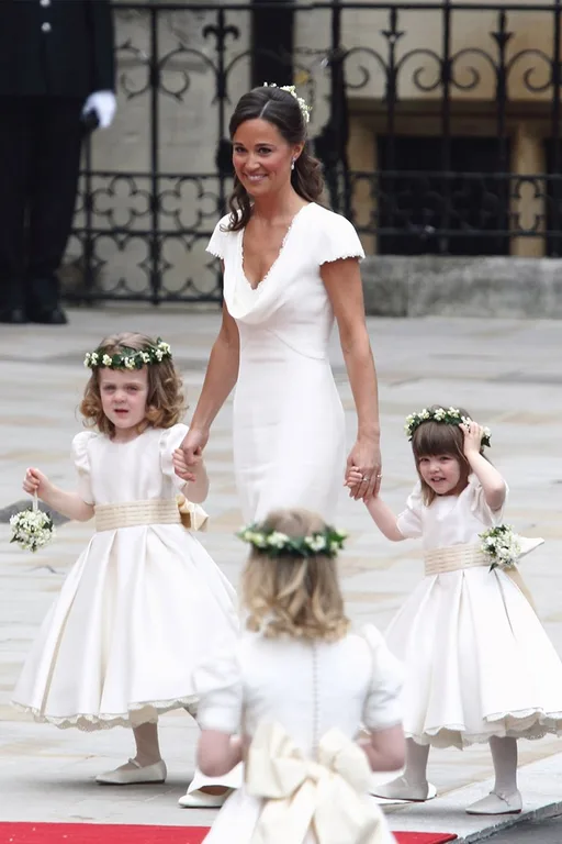 Kate Middleton and Prince Harry's show-stealing flower girl Grace van ...