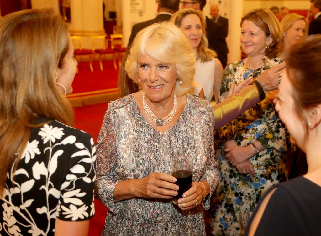 Camilla Parker-Bowles steps out in sheer floral dress | New Idea