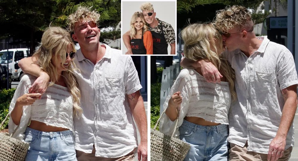 MKR’S Stacey & Ash pack on the PDA after admitting ‘we can’t cook ...