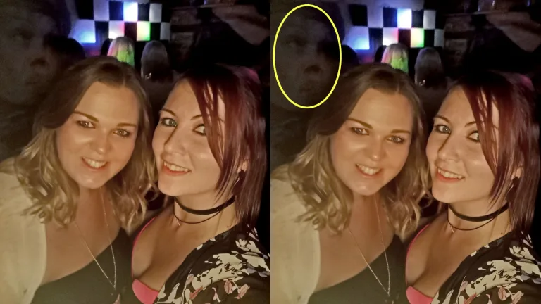 Ghost photobomb in selfie! | New Idea