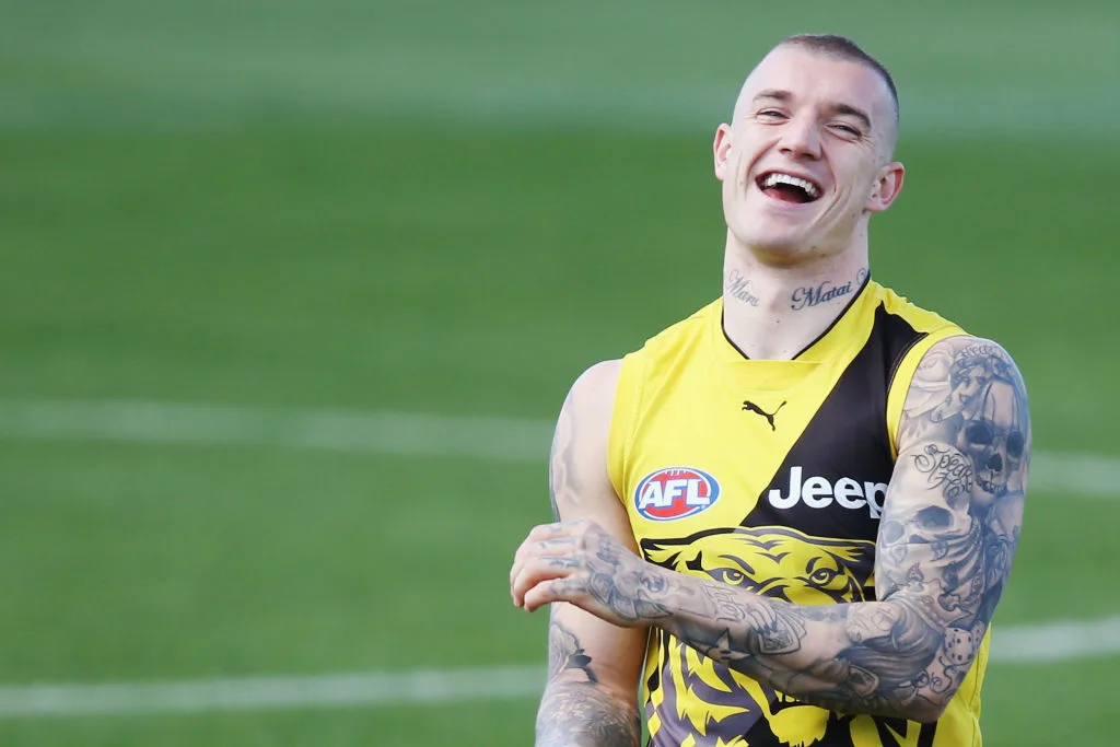 Dustin Martin Tattoos: Truth About His Neck, Hand & Body Tatts | New Idea