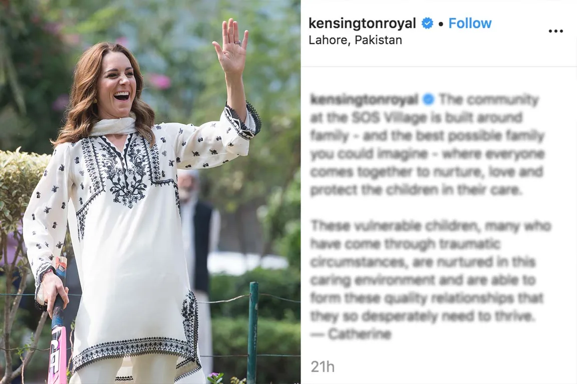 Kate Middleton shares personal message on Instagram for first time ...
