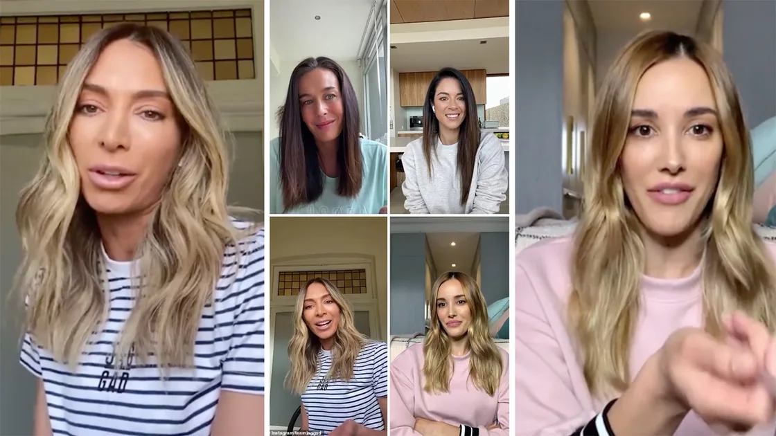 Bec Judd, Nadia Bartel & Megan Gale reveal their isolation exercises ...