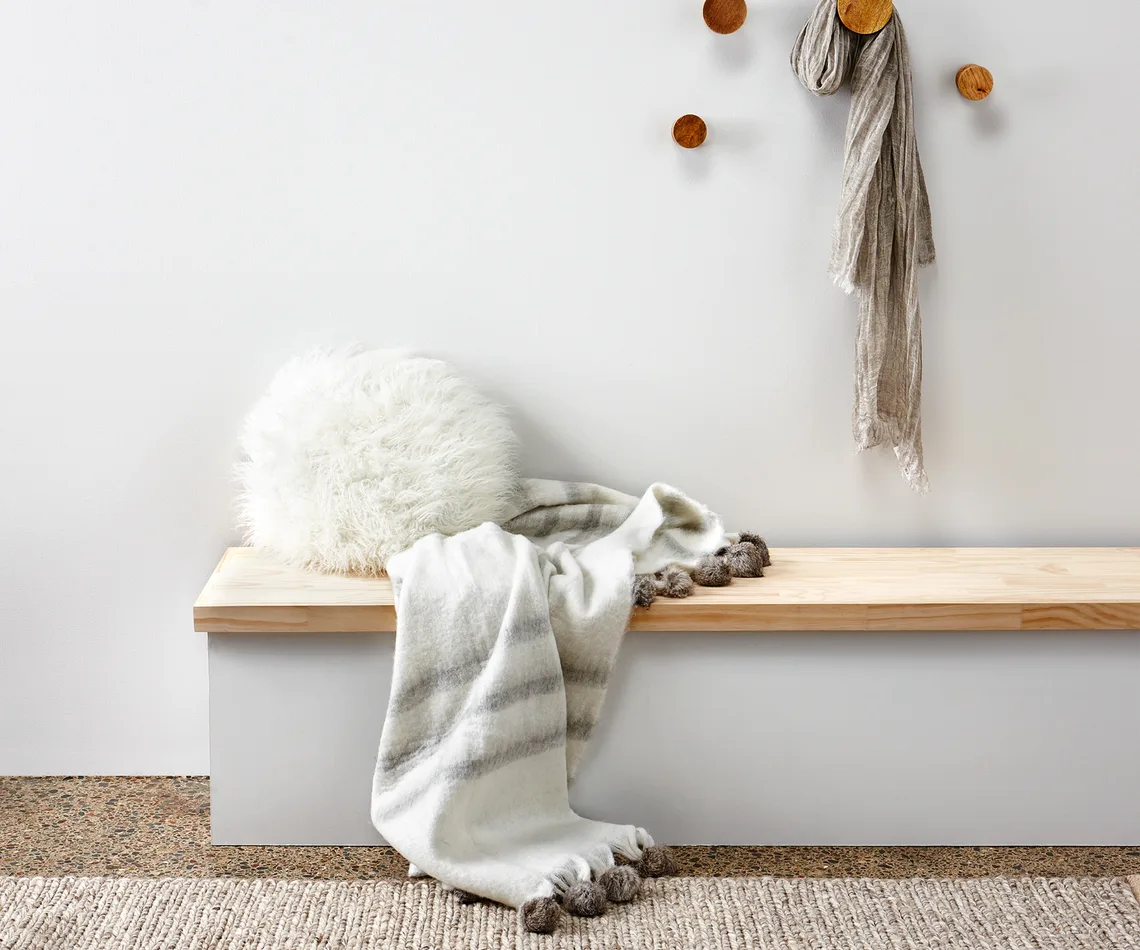 How to build a bench seat with storage