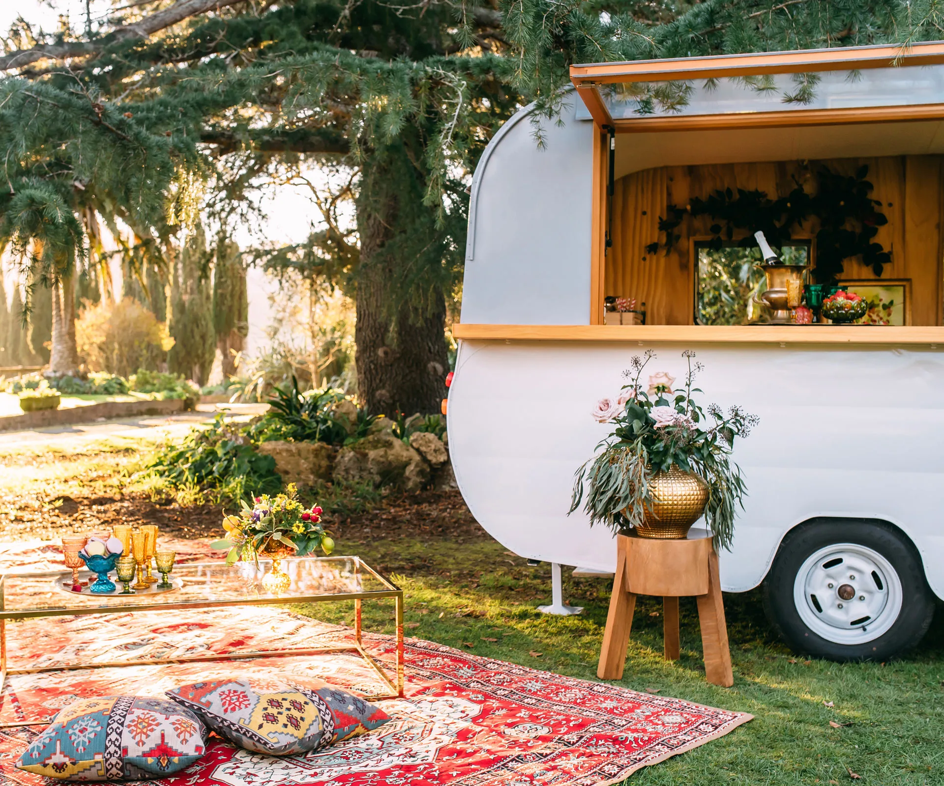 Meet Darcy, the caravan bar that’s causing a stir