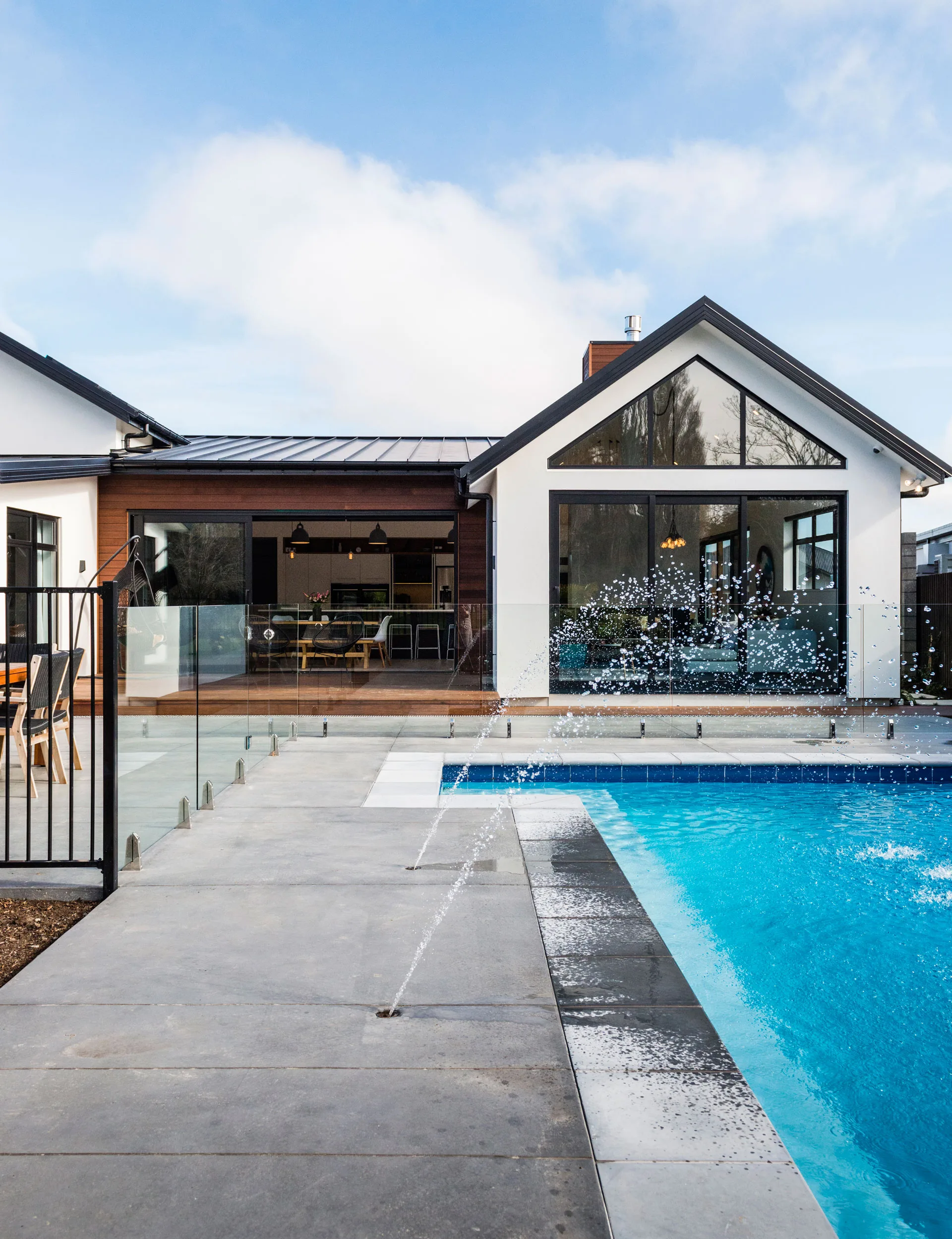 This Christchurch family home has major new-build style