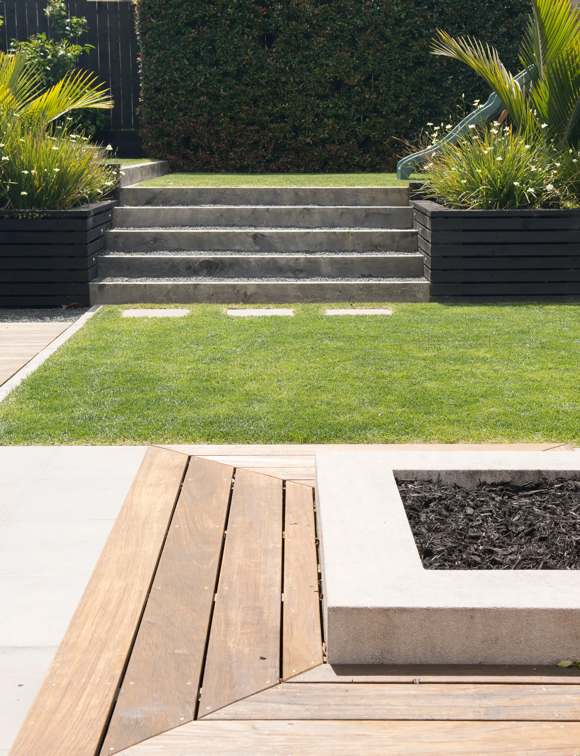 This overgrown St Heliers garden is now an incredible entertaining area