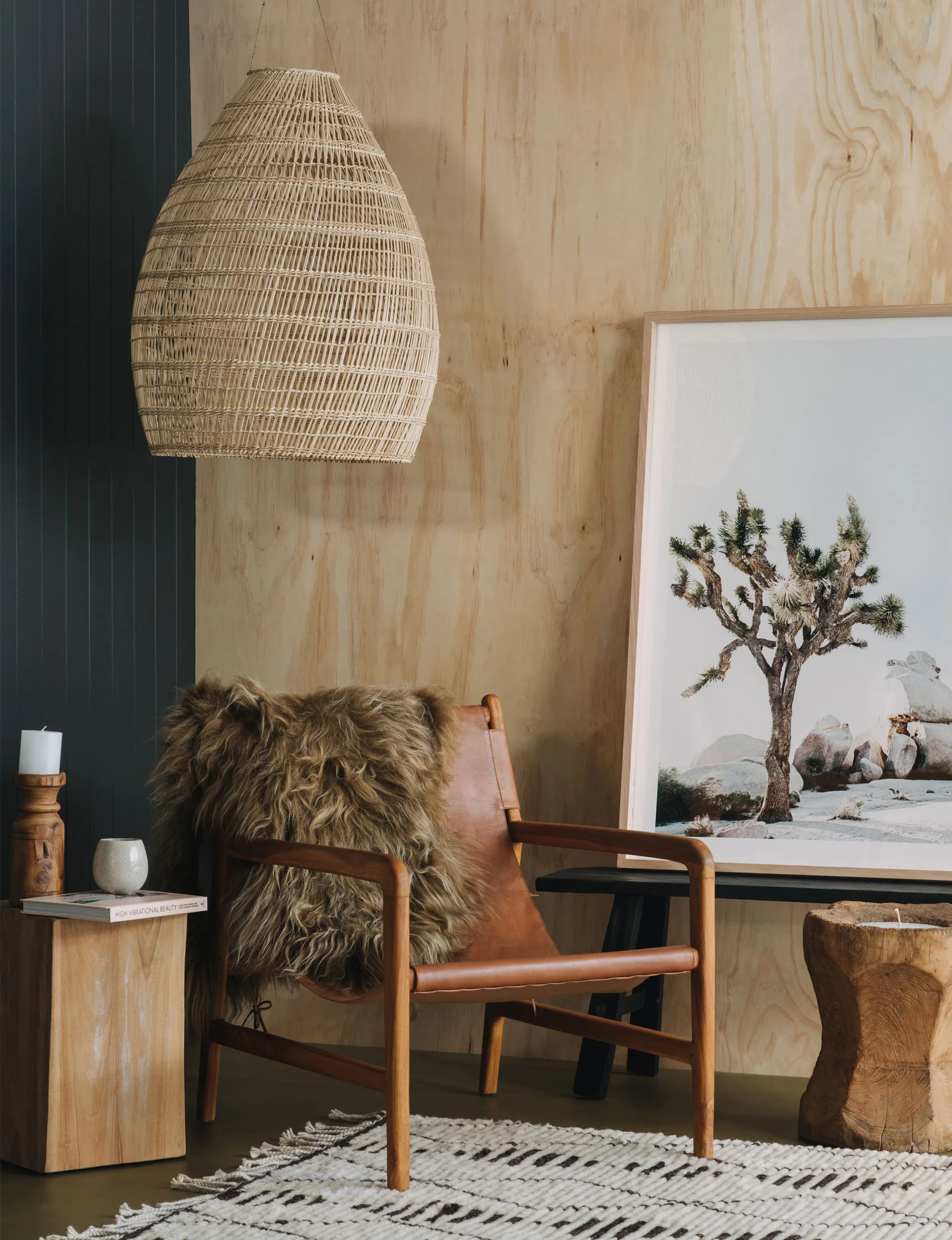 Alex Walls shows us how to create a cosy nook with natural materials