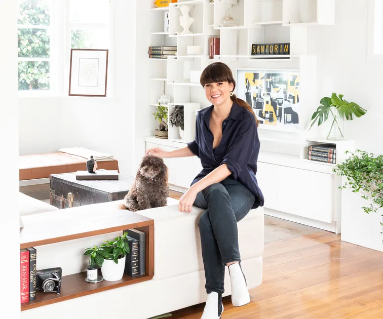 See inside TV presenter Amber Peebles' fashionable home