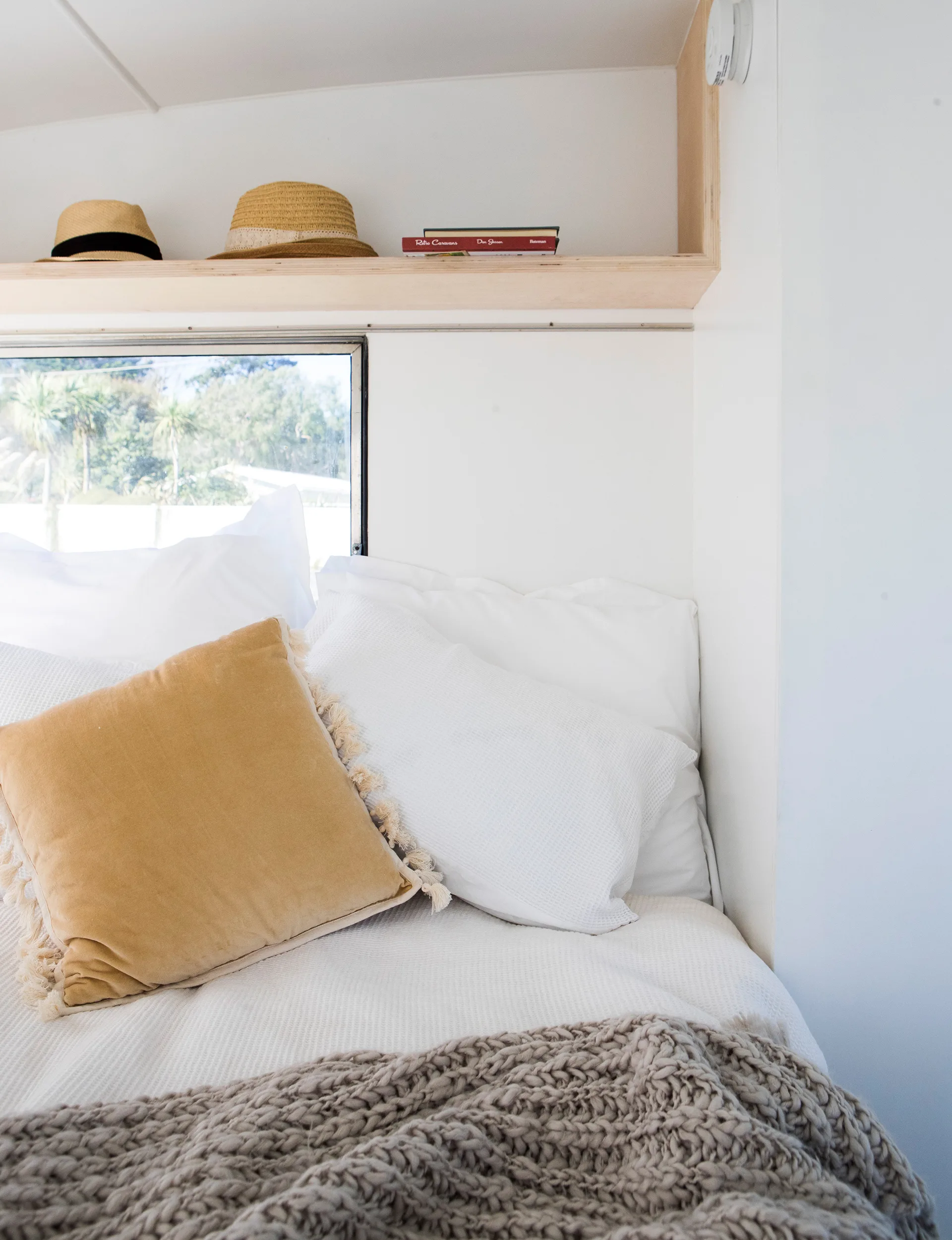 This sweet little caravan has been given the most stylish makeover