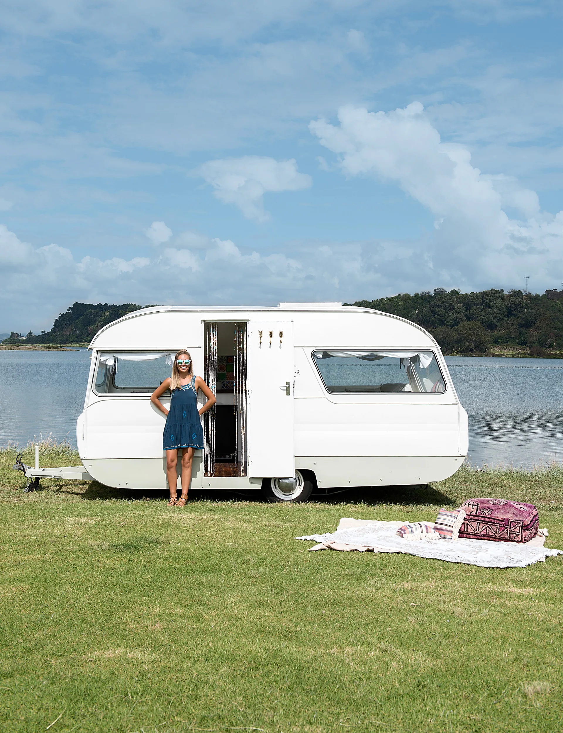 A run-down caravan gets a Morrocan-Mexican makeover