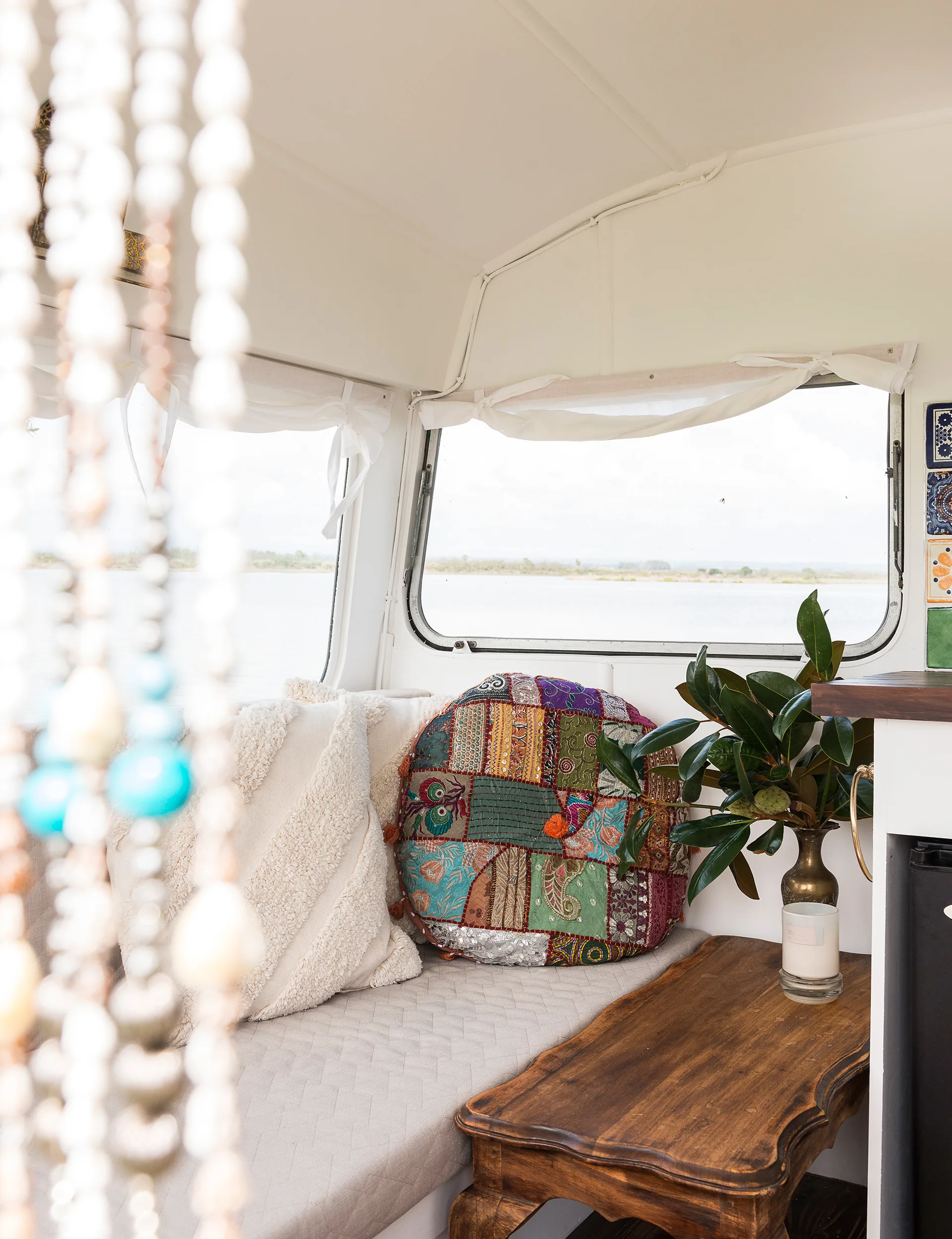 A run-down caravan gets a Morrocan-Mexican makeover