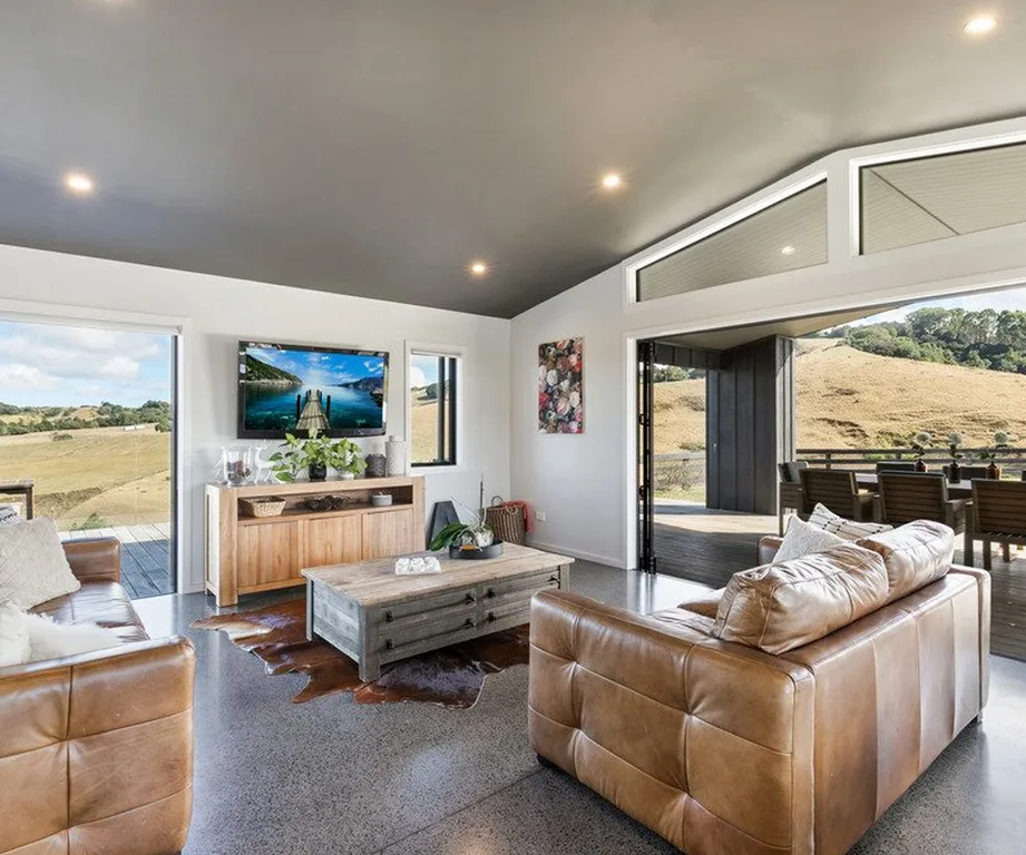 This award-winning modern farmhouse is rural living at its finest