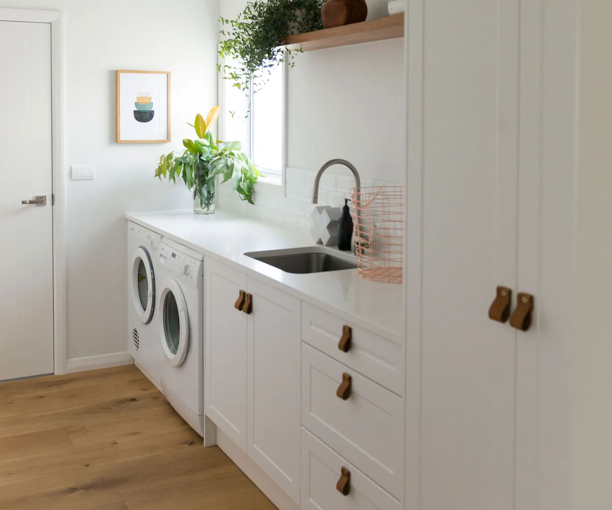 The best 3 places to position your laundry if your home has limited space