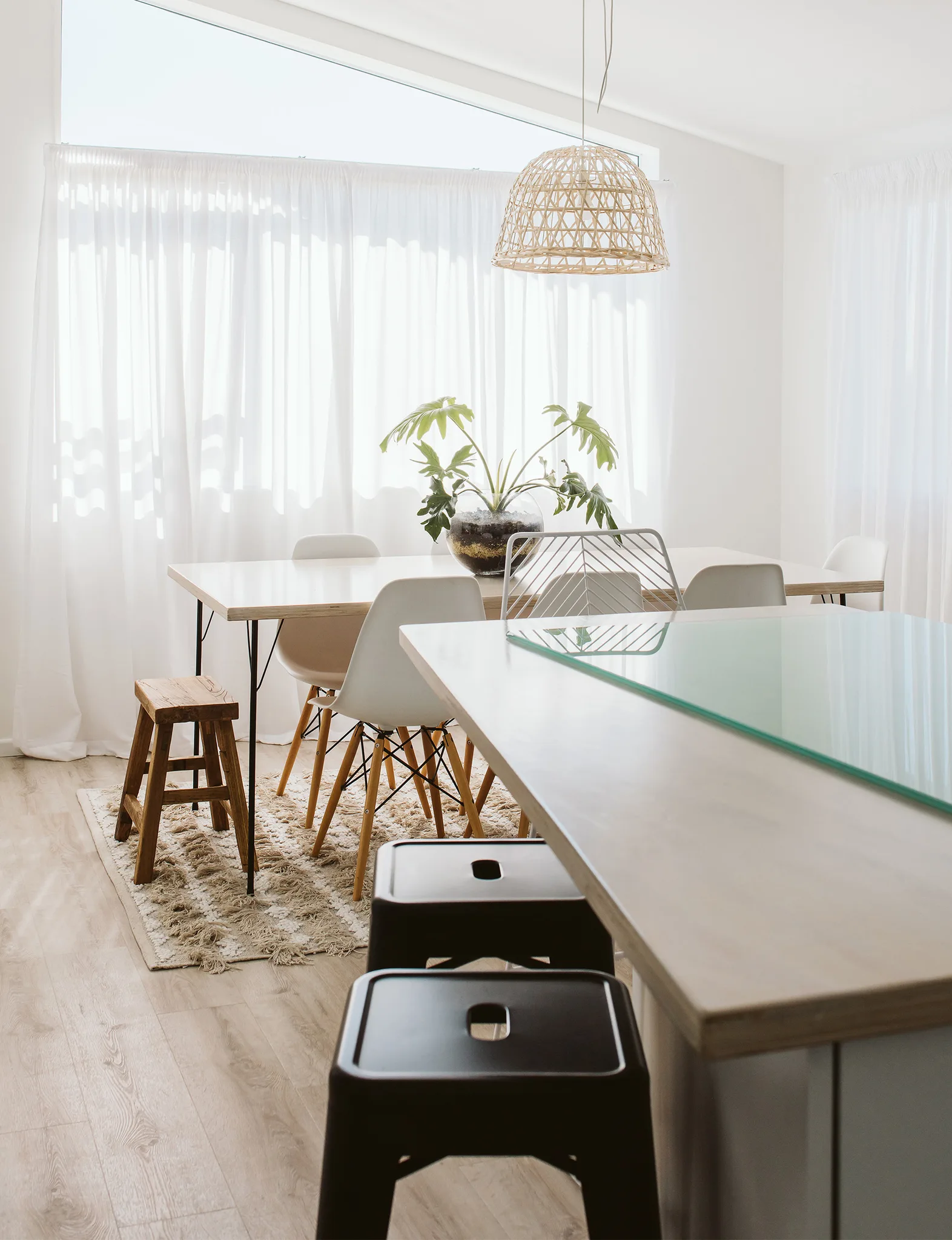 How an 80s style house was transformed into a light, bright family home