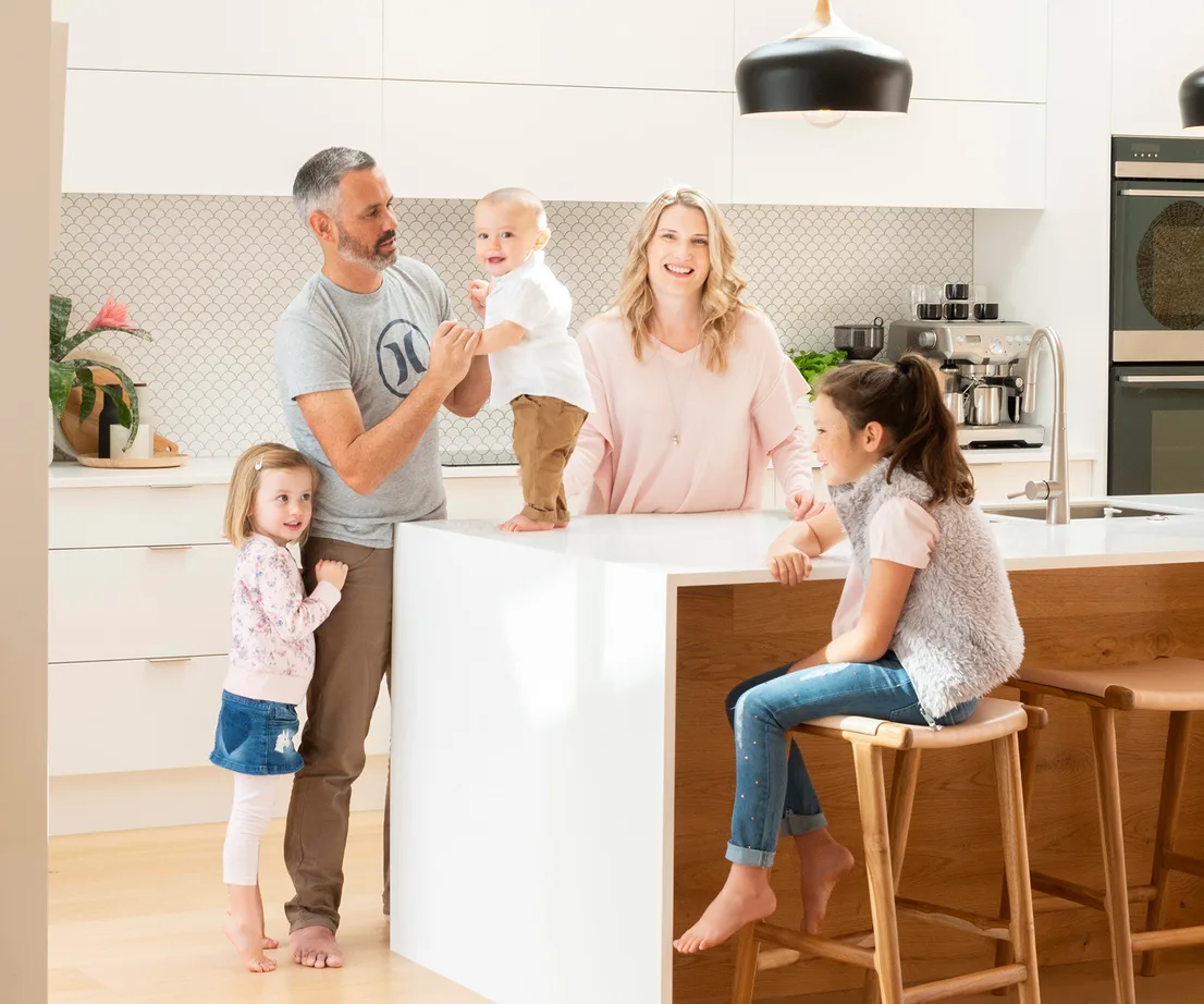 Inside a stunning Scandi-style home built for this family of 5