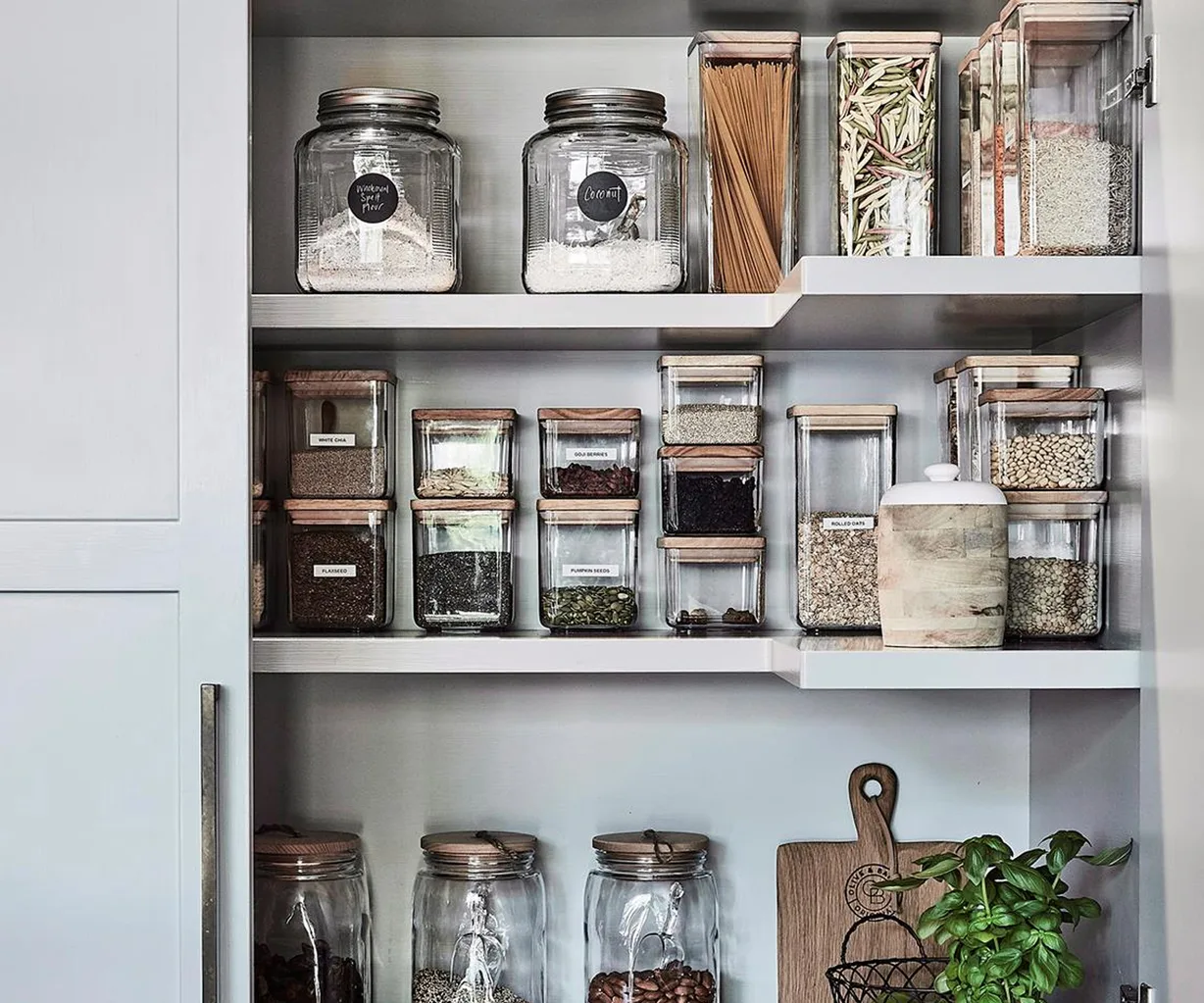 How to store pantry staples for a more organised and stylish space
