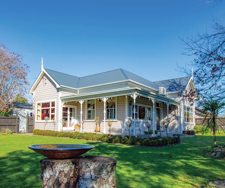 This elegant 1910 villa in Brightwater is filled with character