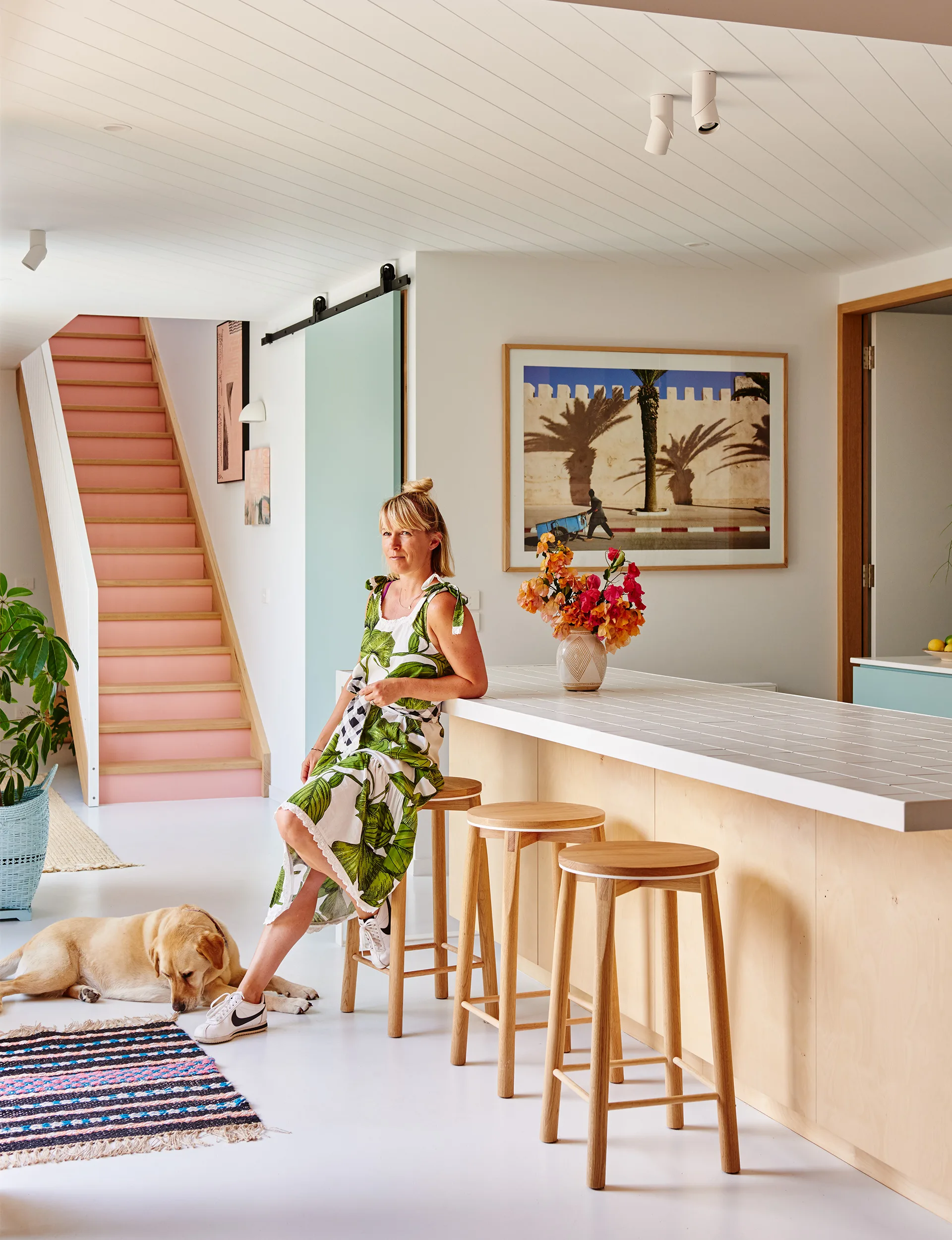 This candy-coloured home is a lesson on pastel interiors