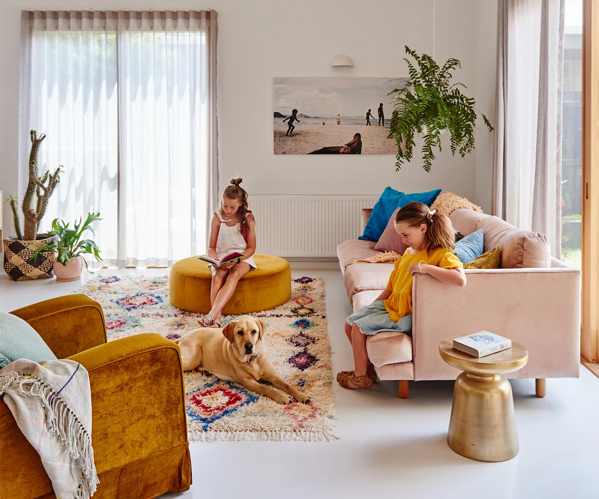 This candy-coloured home is a lesson on pastel interiors
