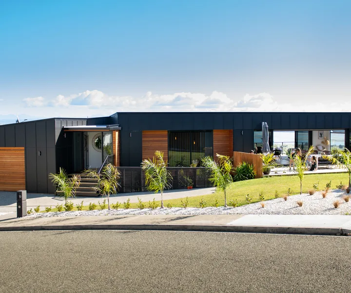 This beautiful Nelson home has 3 decks to capture all-day sun