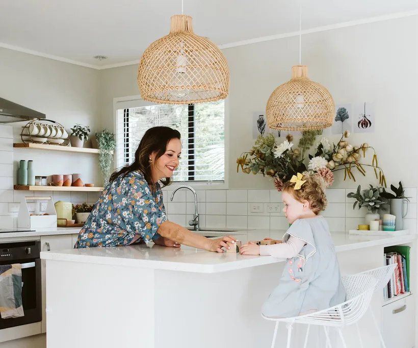 This small family home maximises space and style with clever DIY projects