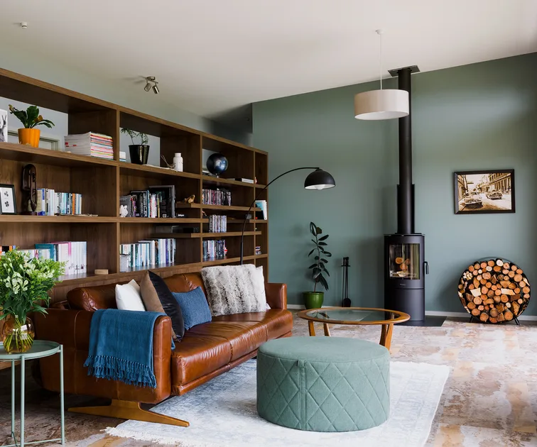 A retro inspired house is the second Resene Colour Home Awards finalist