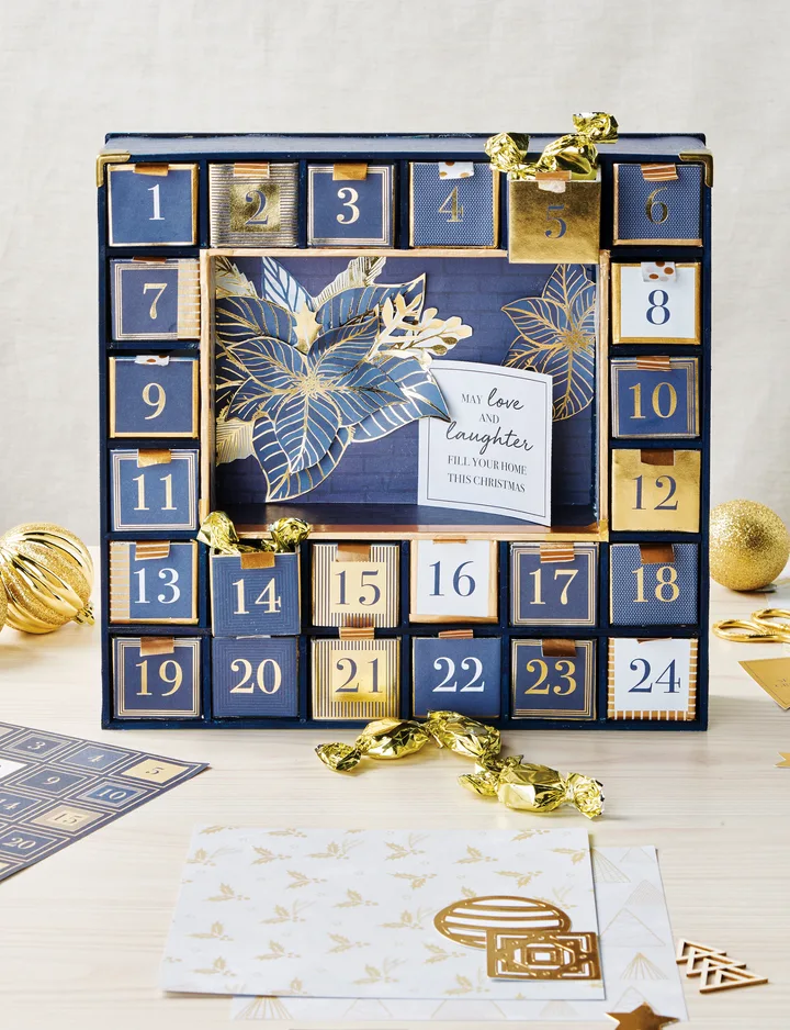 This luxe DIY advent calendar will make the countdown to Christmas fun
