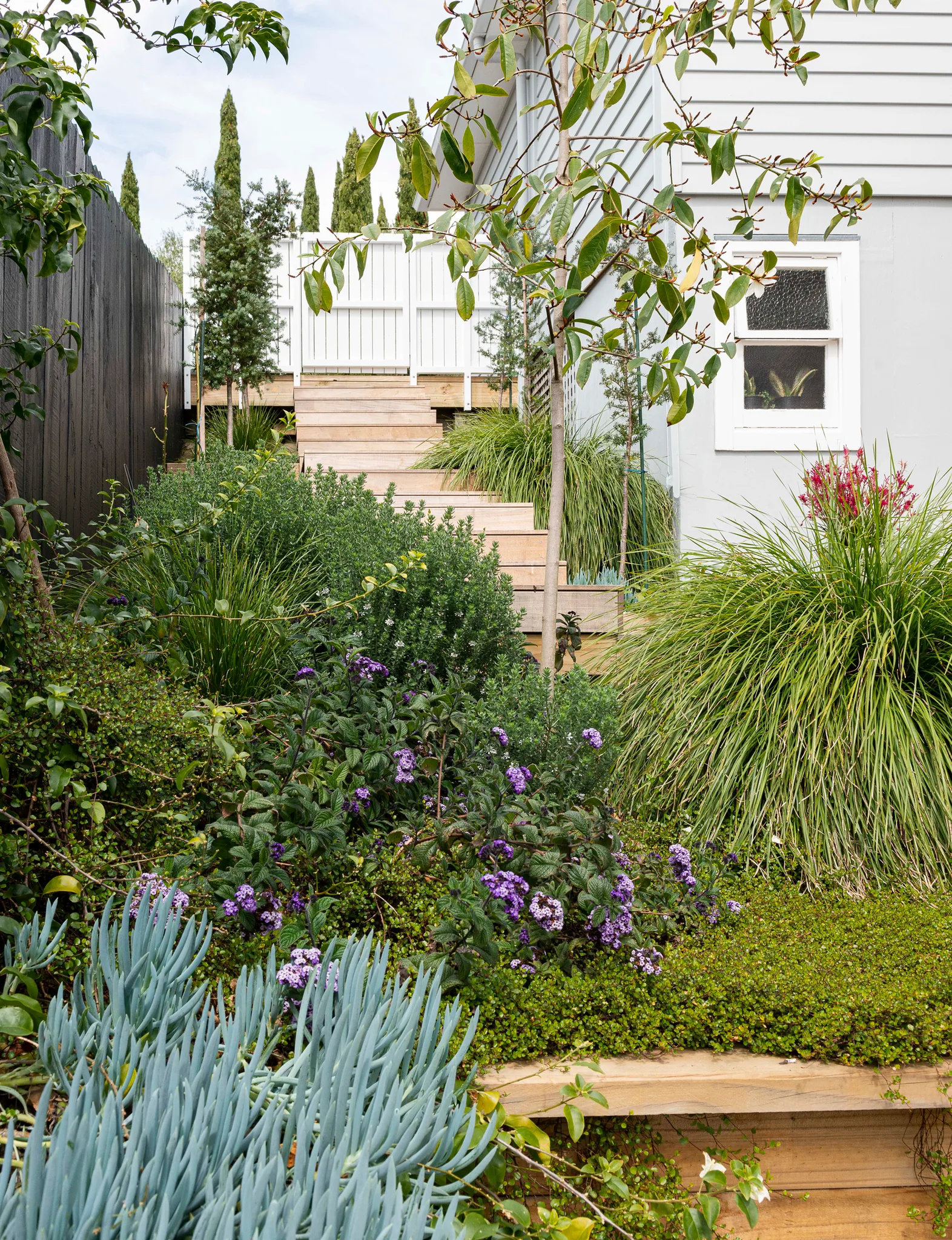 Nurse-turned-landscape designer builds a garden for family, birds and bees