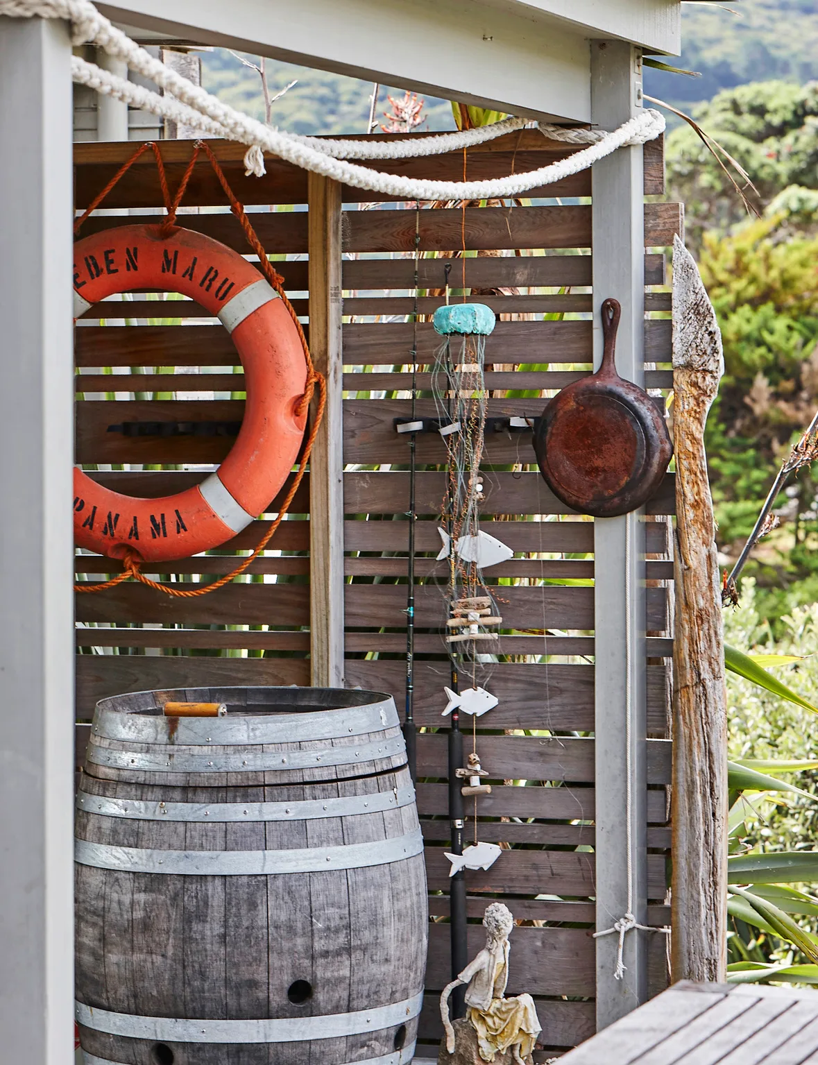 Simplicity and nature take the forefront in this blissful Great Barrier ...