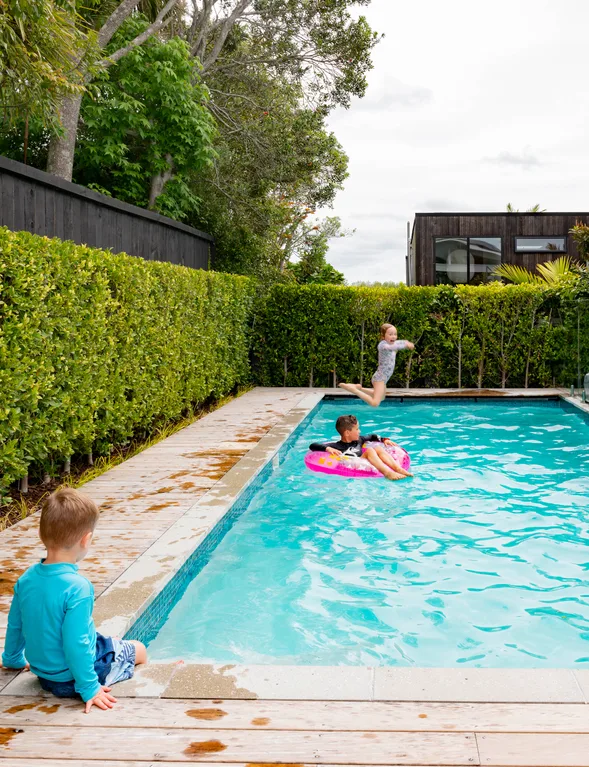 How this family transformed their backyard into the ultimate summer hub