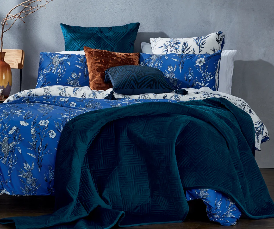 How to use blue bed linen to give your bedroom the most stylish makeover