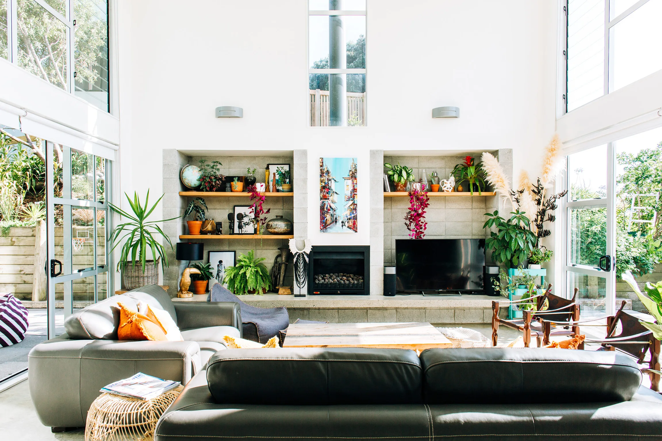 This Wellington home is an example of how to be bold with colour