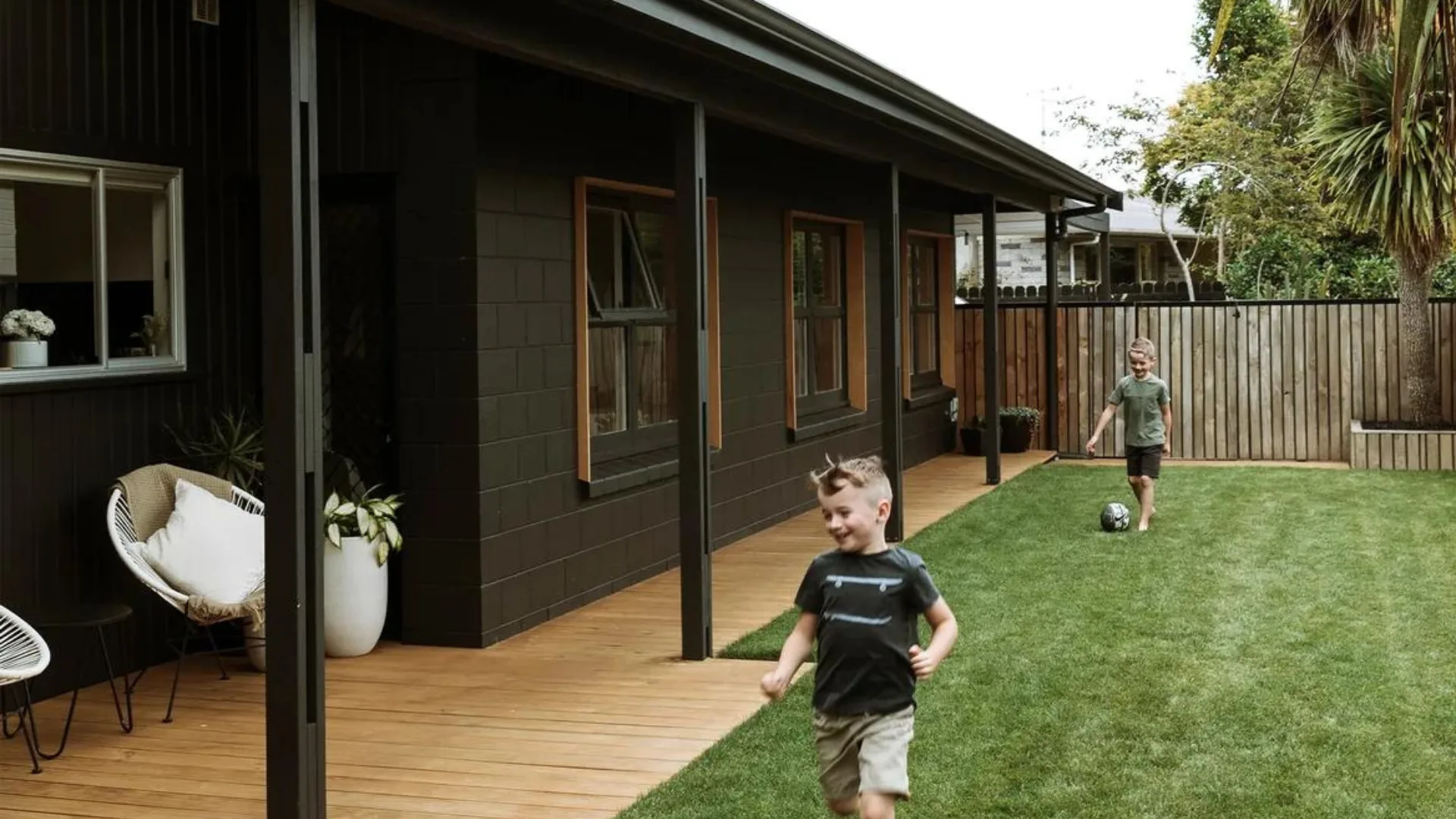 A tired 70s house is given a modern revival with nods to the past