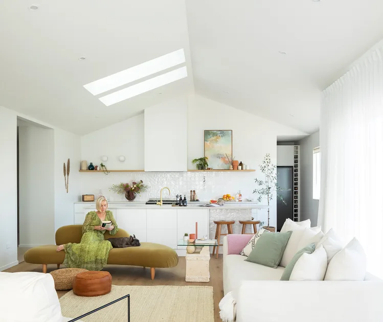 Inside an elegant new-build filled with character details