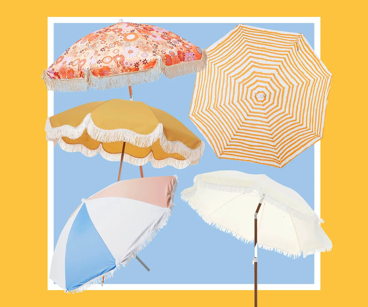 8 stylish umbrellas to protect you from the sun's rays this summer ...