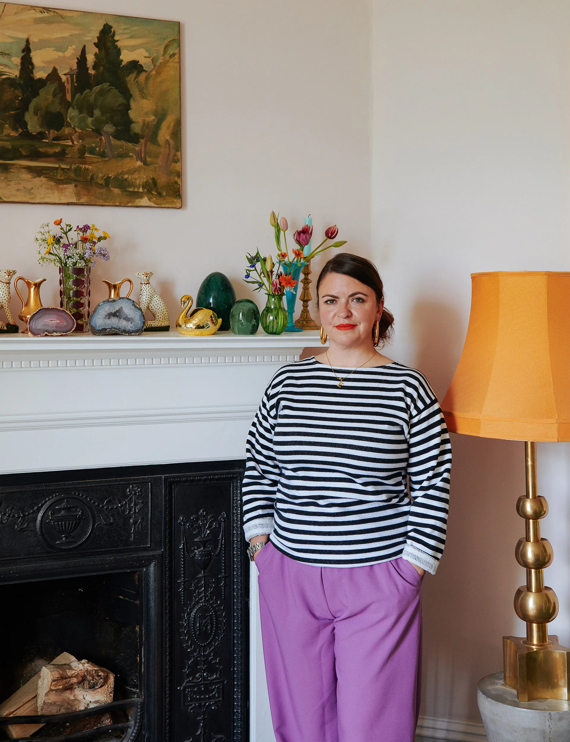 Bright colours and bold patterns bring this country home back to life ...