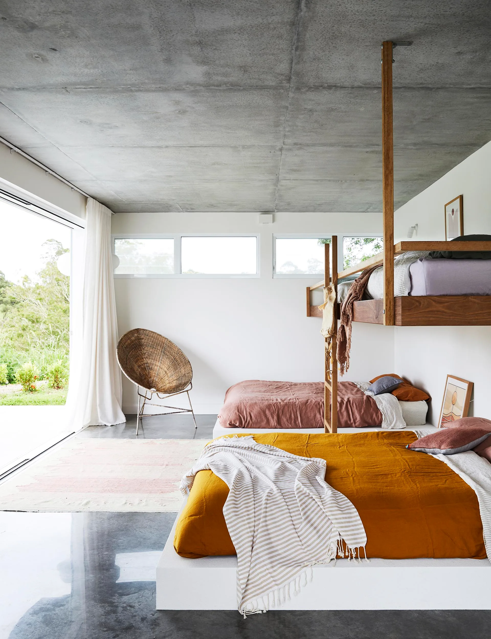 Take a look inside this new build inspired by a mid-century family home ...