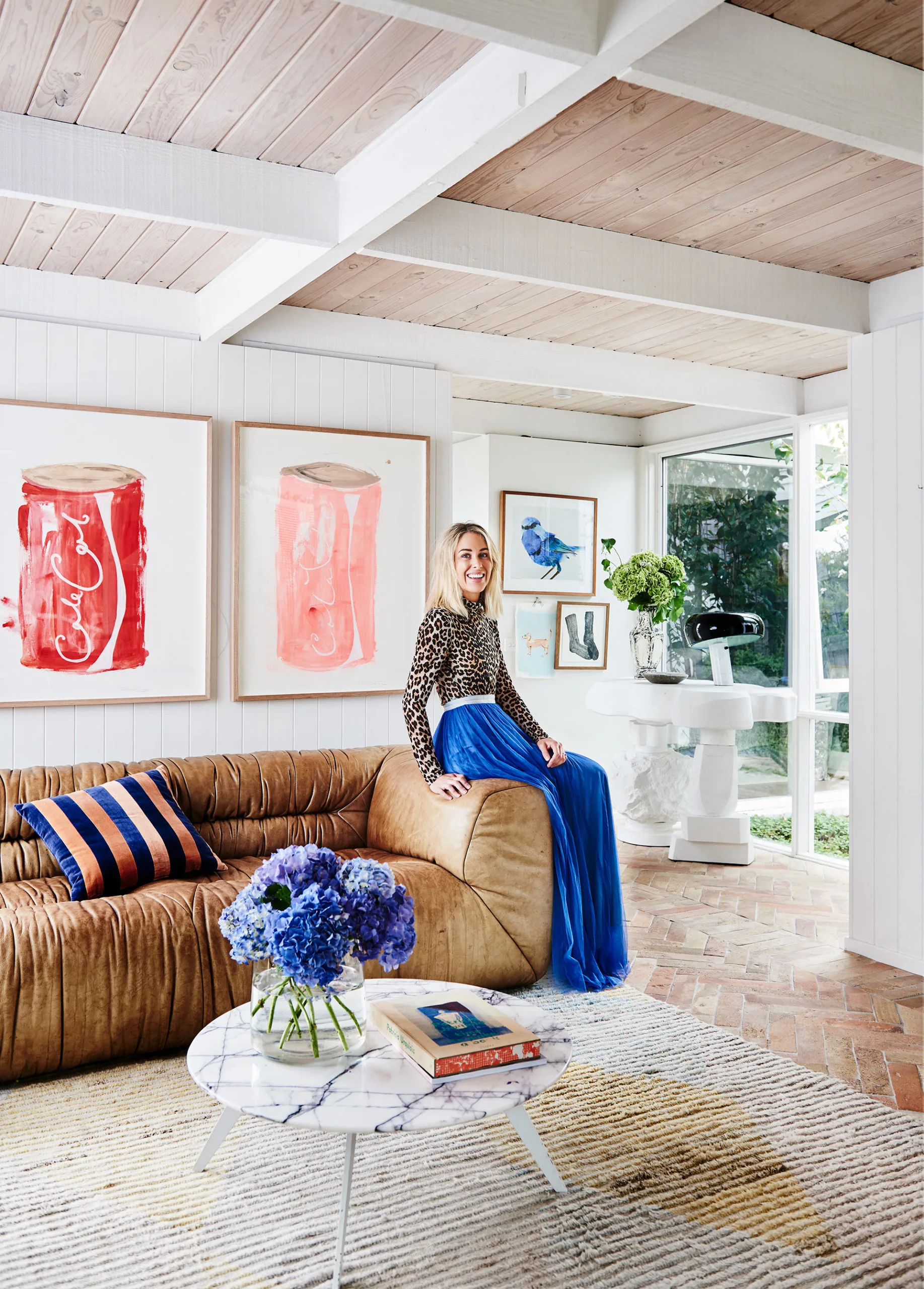 See how this artist injected colour into her childhood home - Your Home ...